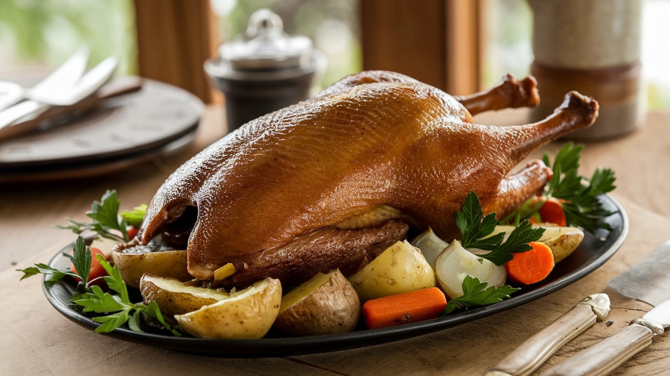 Pato Assado com Legumes - Um Clássico da Cozinha Brasileira ...