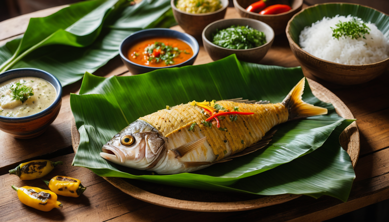 Como Assar Peixe na Folha de Bananeira com Molho de Tucupi: Um Sabor Amazônico Inesquecível ...